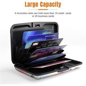 Other | Aluminuml Card Holder Mini Credit Card Wallet Rfid Blocking ...
